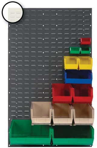 QUANTUM Louvered Panels / Ultra Bins & Systems – TACT Industrial Products